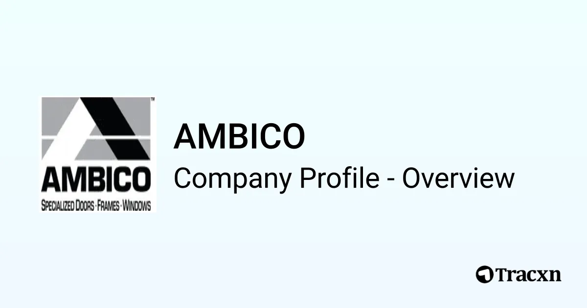 AMBICO - 2025 Company Profile & Competitors - Tracxn