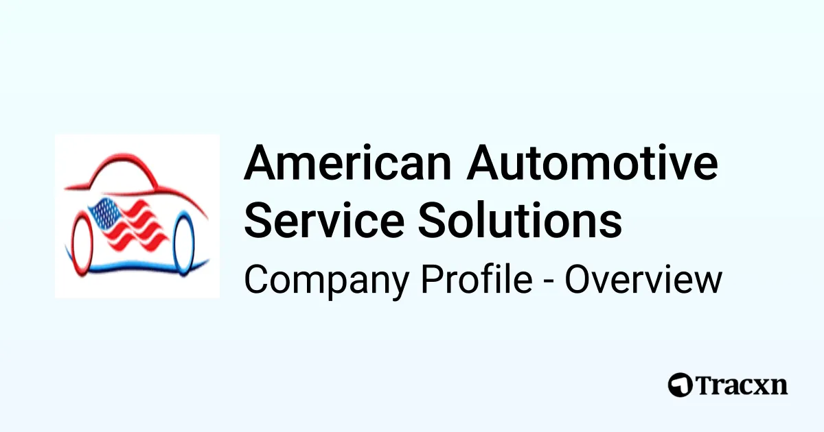 American Automotive Service Solutions - 2025 Company Profile ...