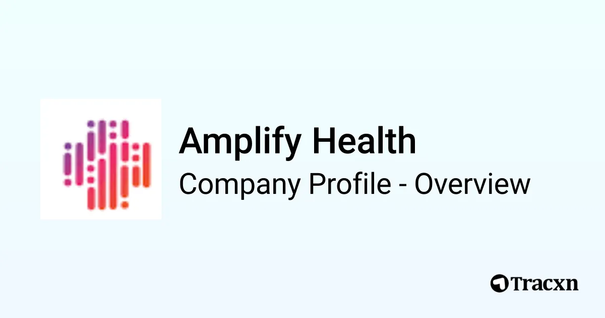 Amplify Health - 2025 Company Profile, Team, Funding & Competitors - Tracxn
