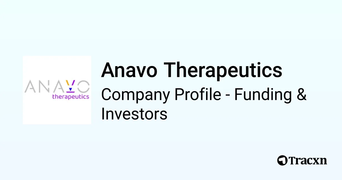 Anavo Therapeutics - 2025 Funding Rounds & List of Investors - Tracxn