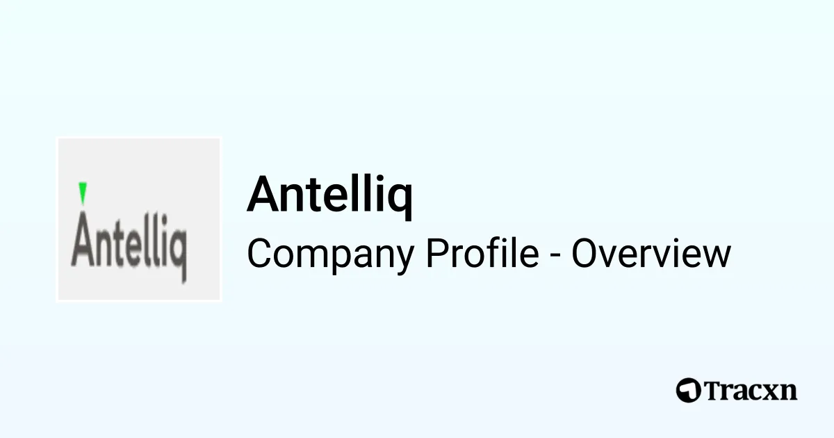 Antelliq - 2026 Company Profile, Team, Funding & Competitors - Tracxn