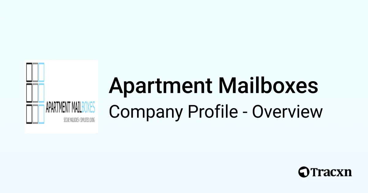Apartment Mailboxes - 2025 Company Profile - Tracxn