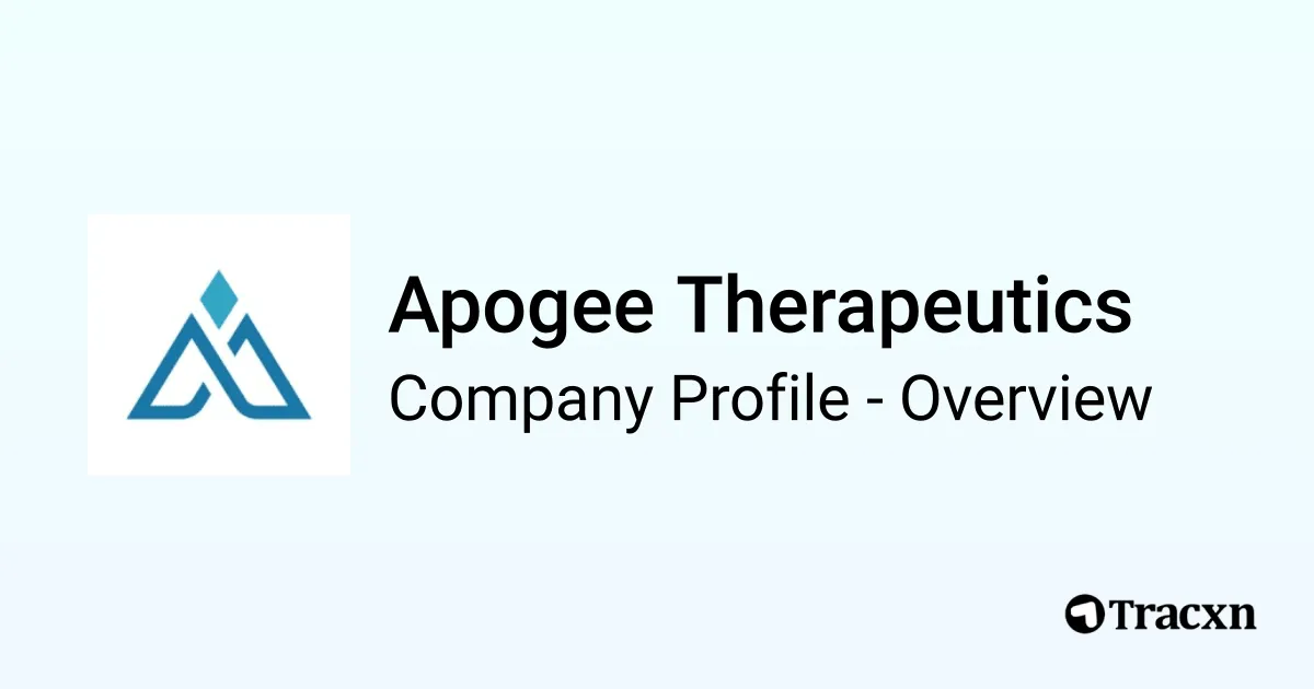 Apogee Therapeutics - 2026 Company Profile, Team, Funding & Competitors ...