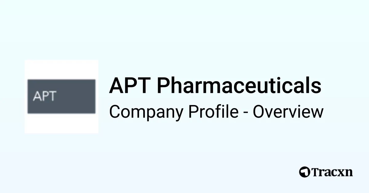 APT Pharmaceuticals - 2025 Company Profile, Team, Funding & Competitors ...