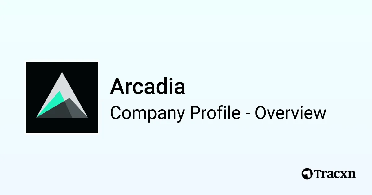 Arcadia - 2026 Company Profile, Team, Funding & Competitors - Tracxn
