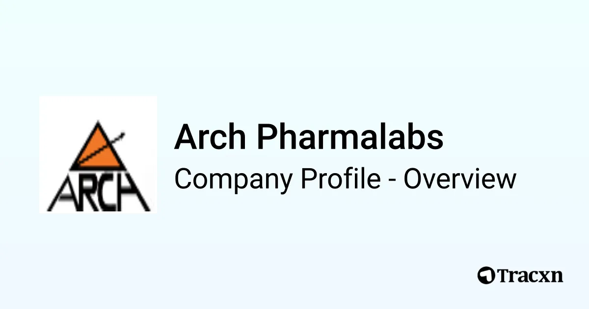 Arch Pharmalabs - 2025 Company Profile, Team, Funding, Competitors & Financials - Tracxn