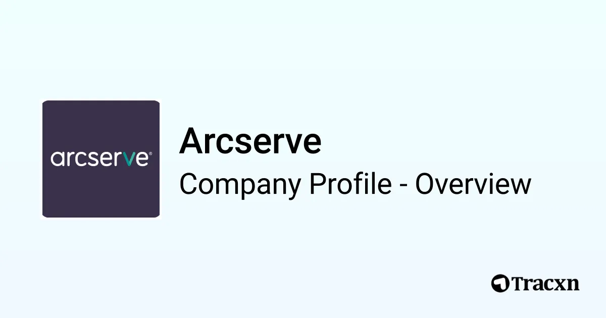 Arcserve - 2026 Company Profile, Team, Funding & Competitors - Tracxn
