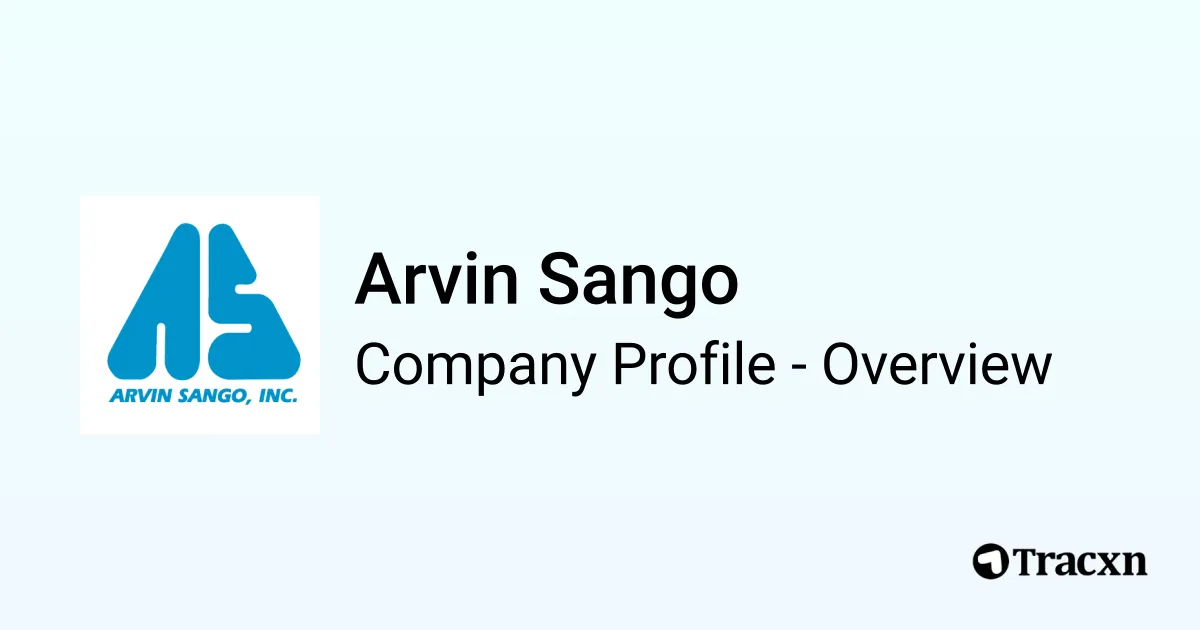 Arvin Sango - 2025 Company Profile & Competitors - Tracxn