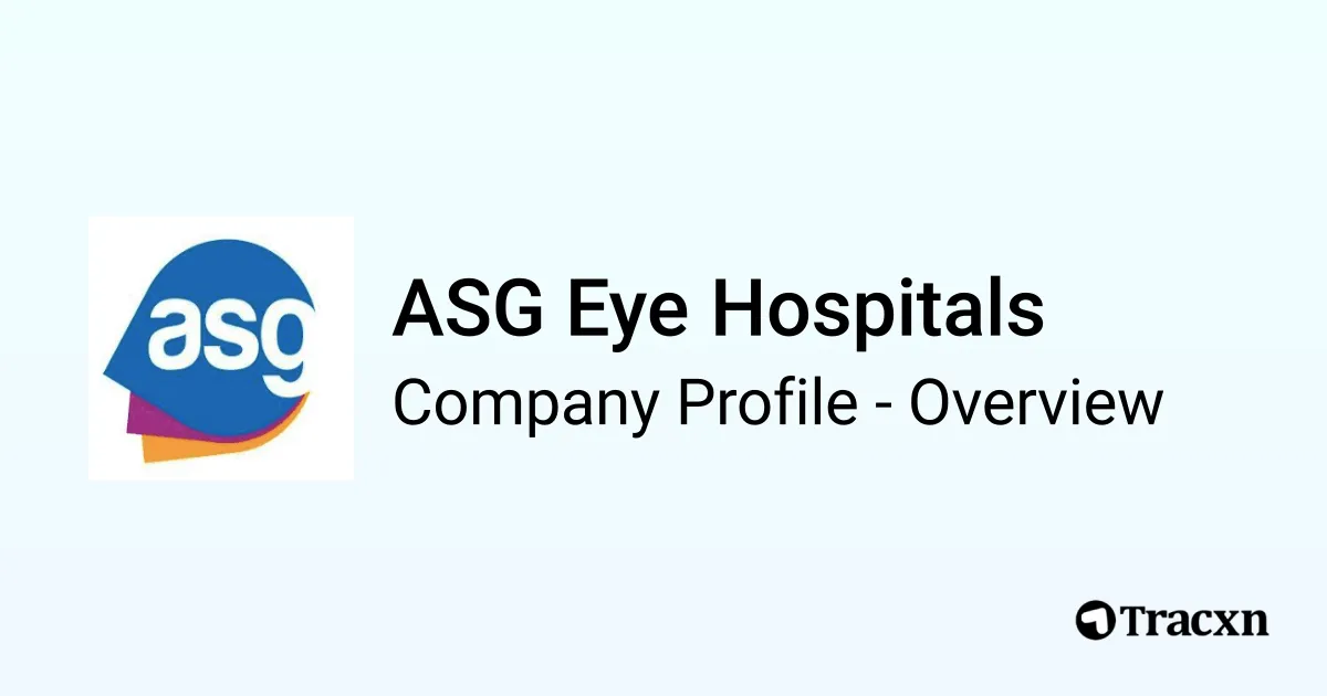 ASG Eye Hospitals - 2025 Company Profile, Team, Funding, Competitors ...