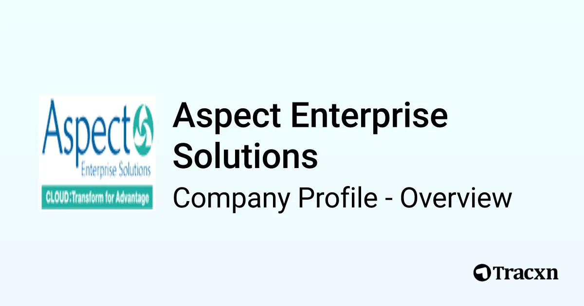 Aspect Enterprise Solutions - 2025 Company Profile, Team, Competitors ...