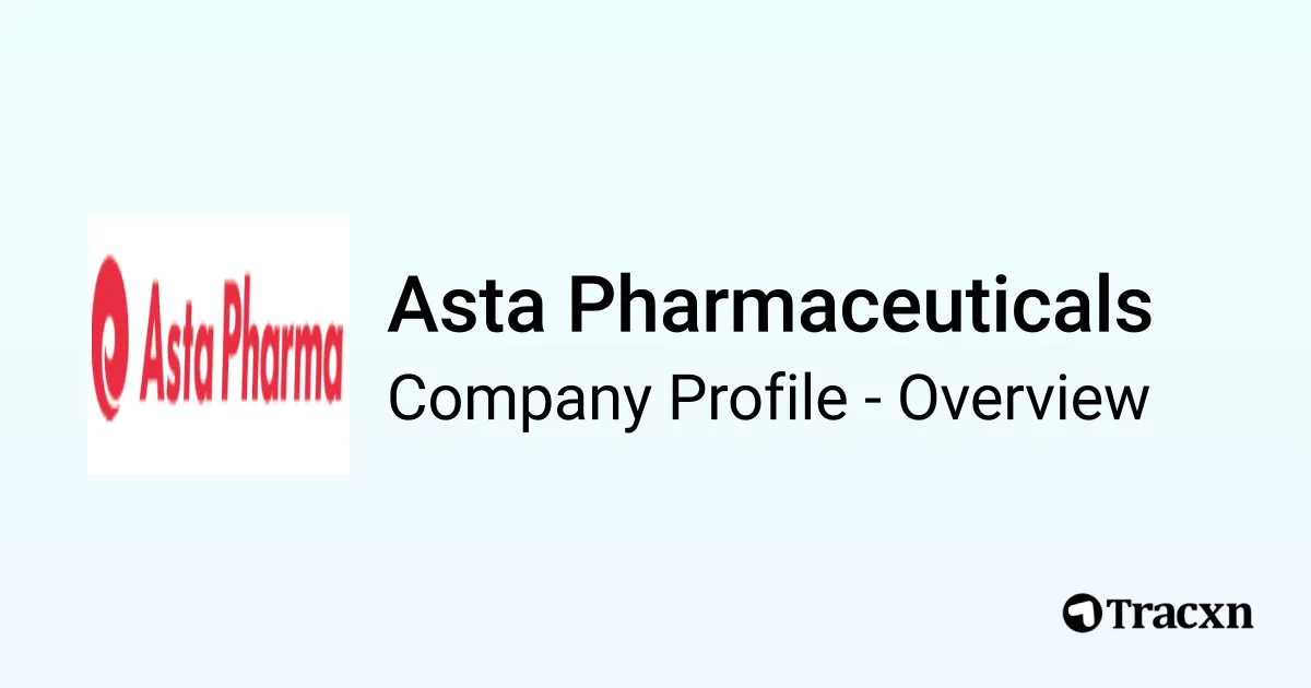 Asta Pharmaceuticals - 2025 Company Profile, Team & Competitors - Tracxn