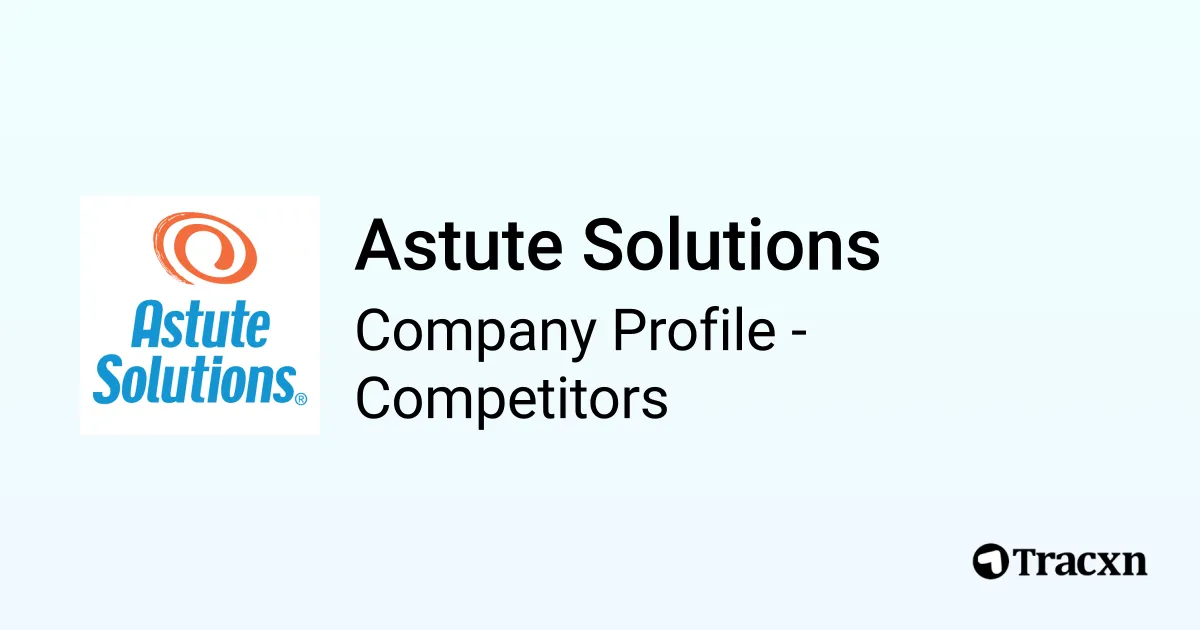 Astute Solutions - 1716 Competitors and Alternatives - Tracxn