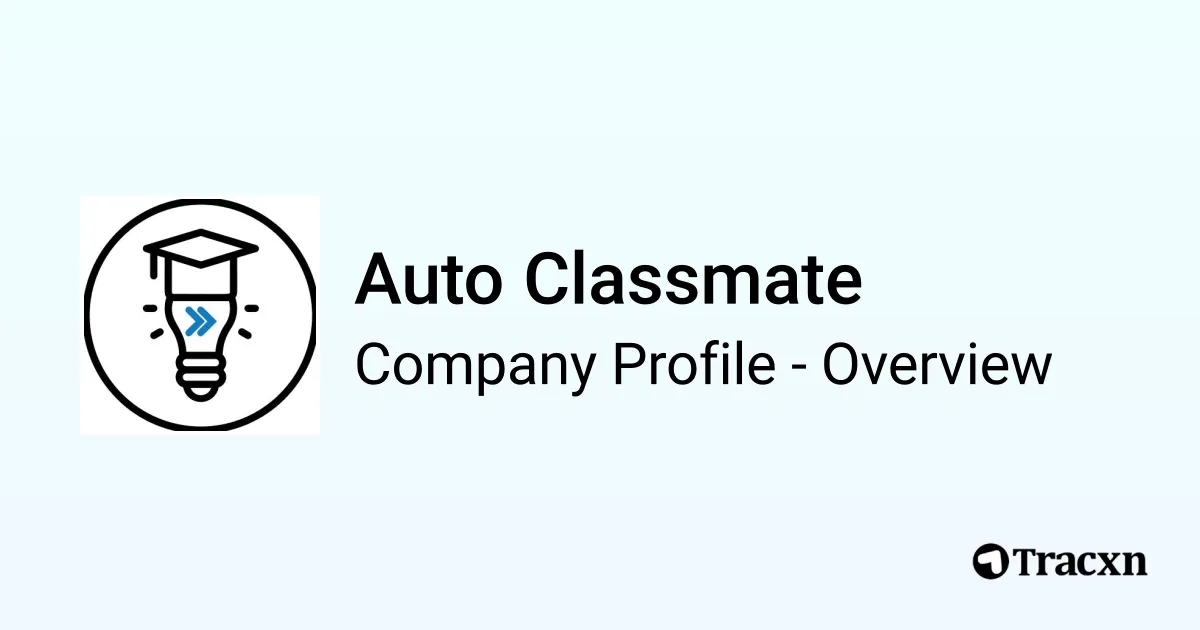 Auto Classmate - 2025 Company Profile, Team & Competitors - Tracxn