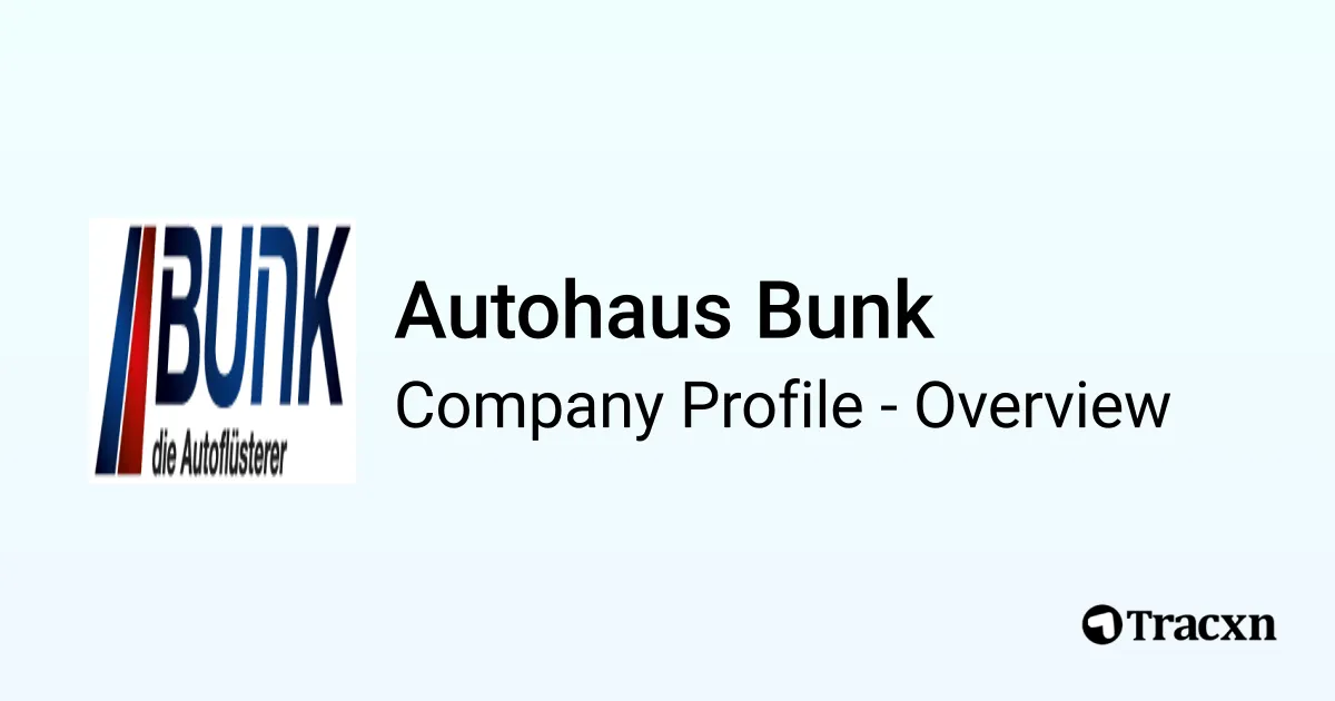 Autohaus Bunk Gmbh Co Kg
