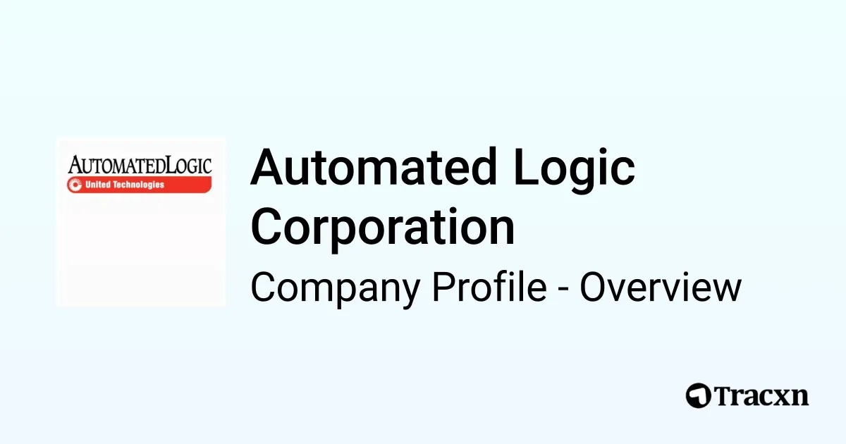 Automated Logic Corporation - 2025 Company Profile & Competitors - Tracxn