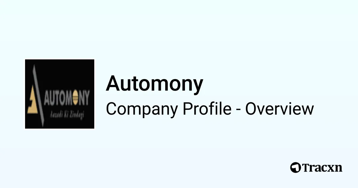 Automony - 2025 Company Profile, Team, Funding, Competitors ...
