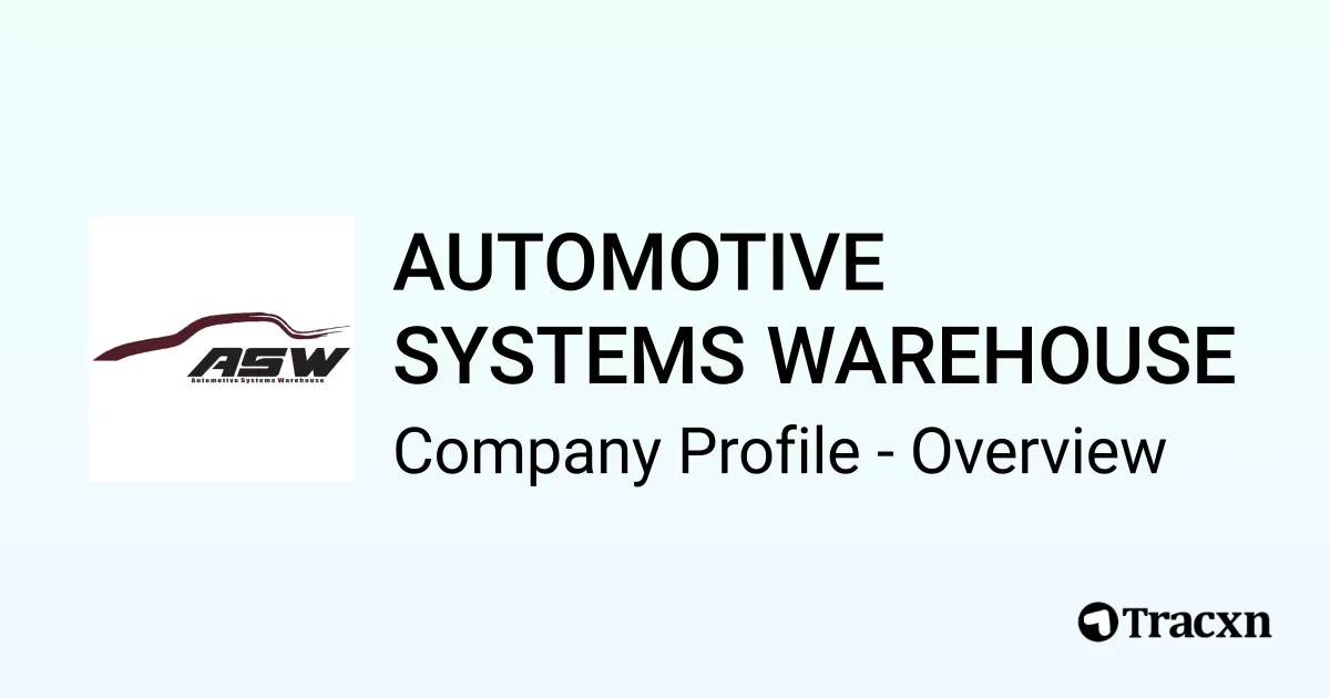 AUTOMOTIVE SYSTEMS WAREHOUSE - 2025 Company Profile & Competitors - Tracxn