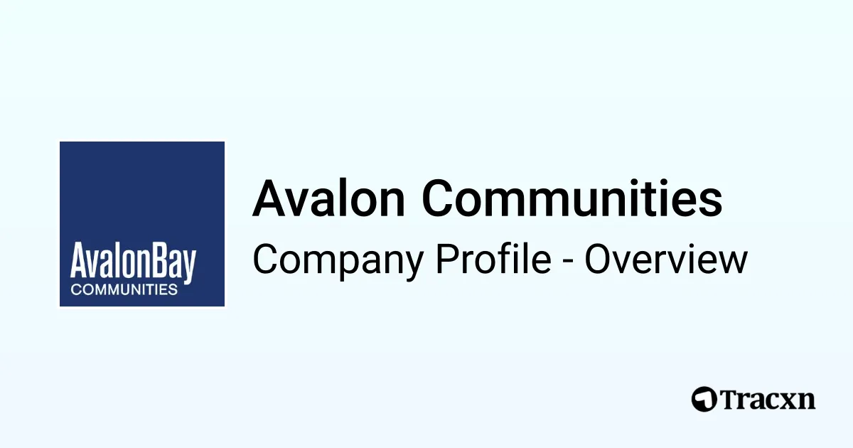 Avalon Communities - 2025 Company Profile, Team, Funding, Competitors ...