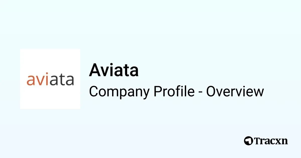 Aviata - 2025 Company Profile, Team, Funding & Competitors - Tracxn