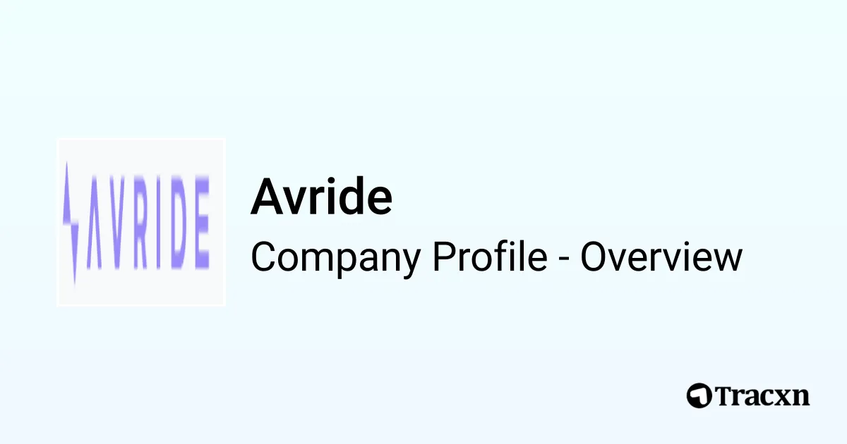 Avride - 2025 Company Profile, Funding & Competitors - Tracxn
