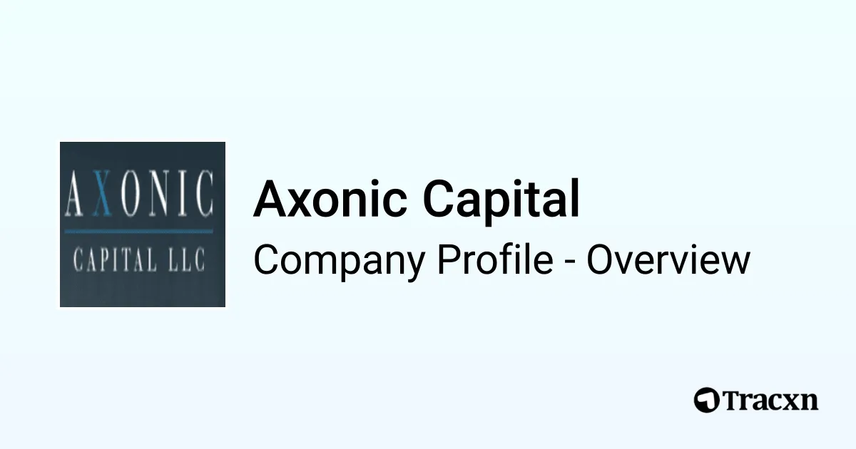Axonic Capital - 2025 Company Profile, Team & Funding - Tracxn