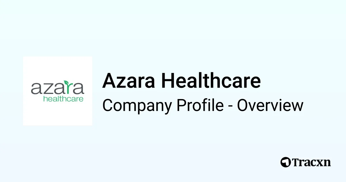 Azara Healthcare - 2025 Company Profile, Funding & Competitors - Tracxn