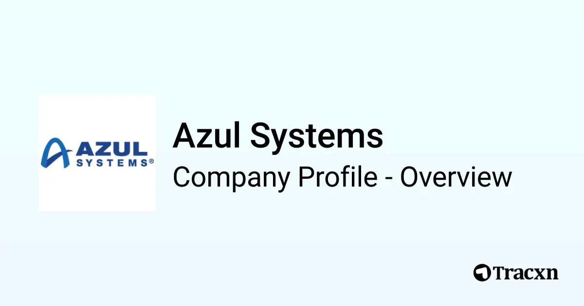 Azul Systems - 2025 Company Profile, Team, Funding & Competitors - Tracxn