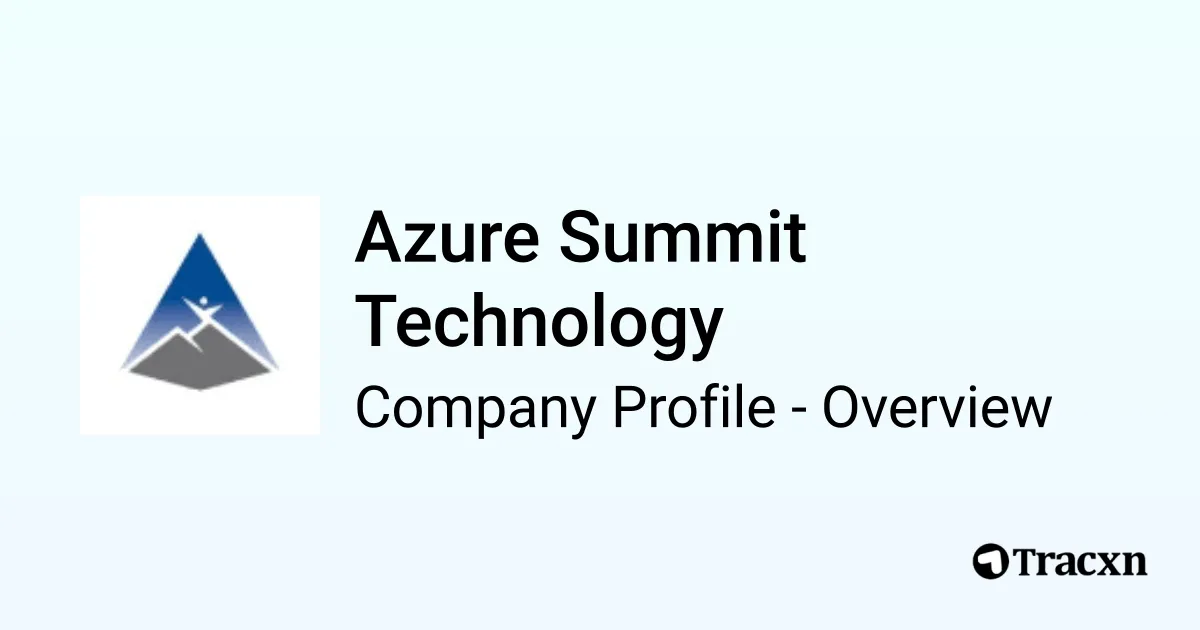 Azure Summit Technology - 2025 Company Profile & Competitors - Tracxn