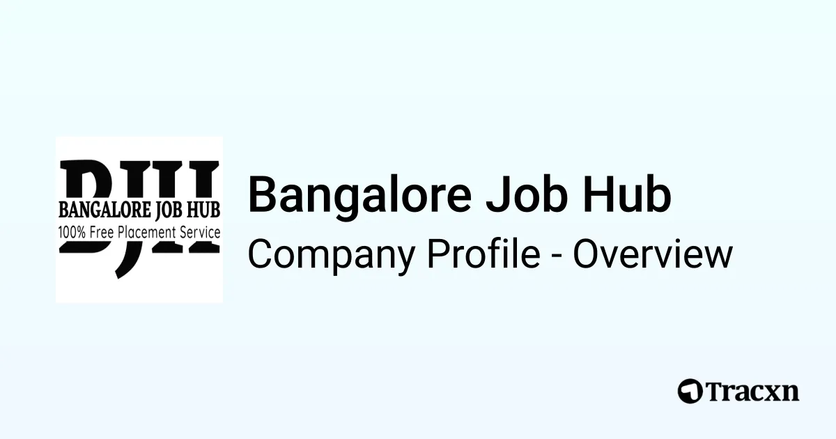 Bangalore Job Hub - 2025 Company Profile & Competitors - Tracxn