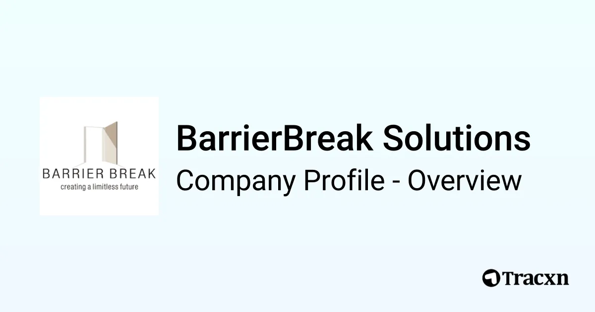 BarrierBreak Solutions - 2025 Company Profile, Team, Funding ...