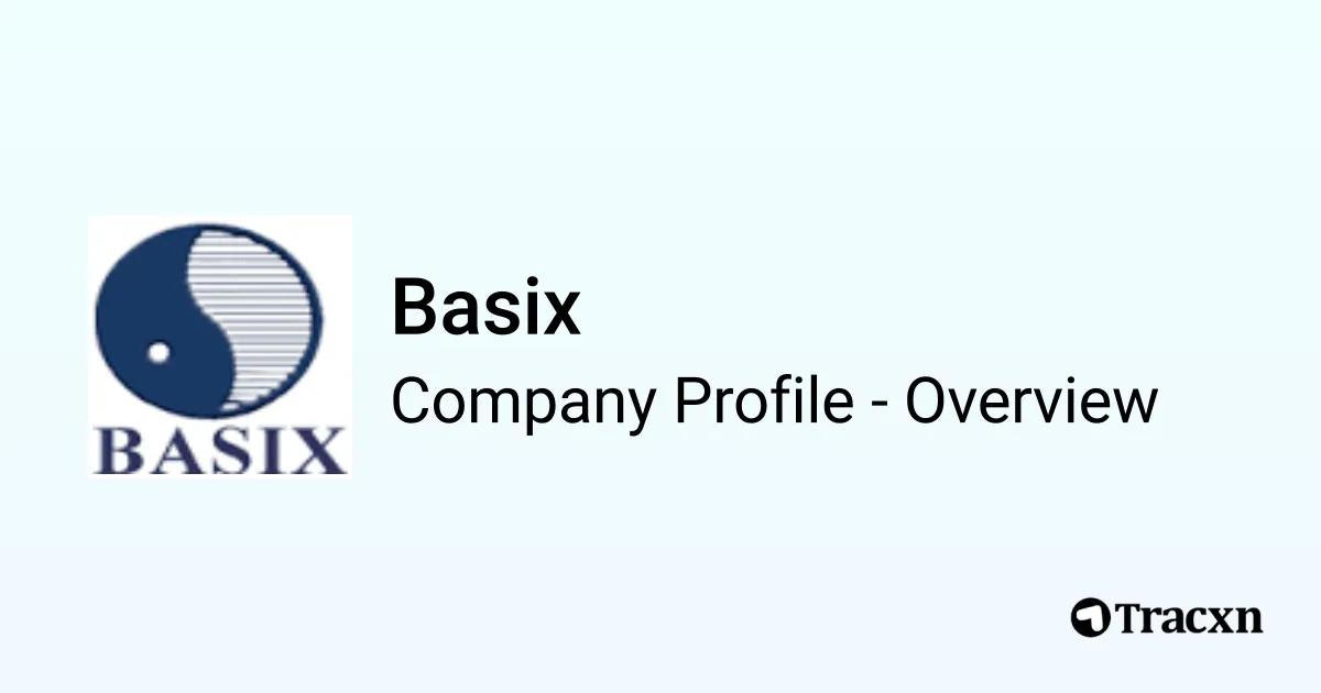 Basix - 2026 Company Profile, Team, Funding, Competitors & Financials ...