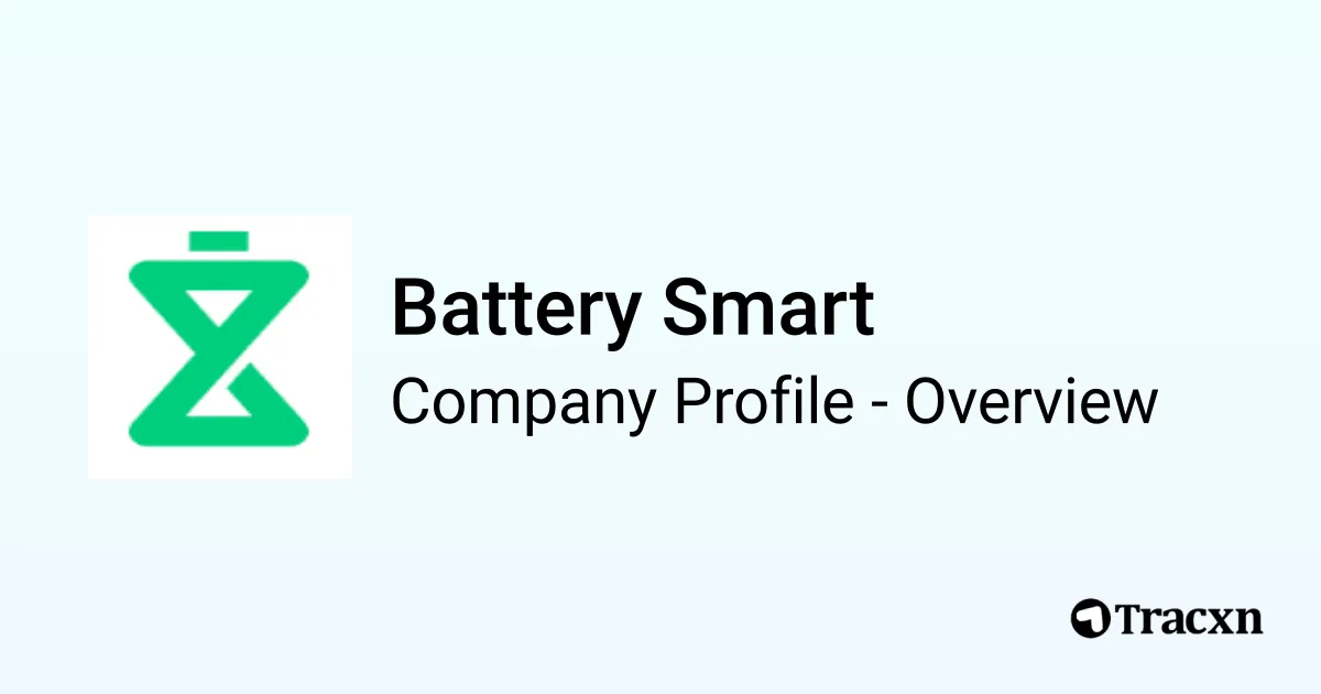 Battery Smart - 2025 Company Profile, Team, Funding, Competitors ...