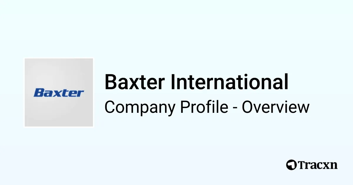 Baxter International - 2025 Company Profile - Tracxn