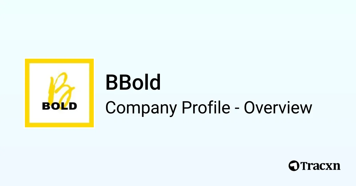 BBold - Company Profile - Tracxn