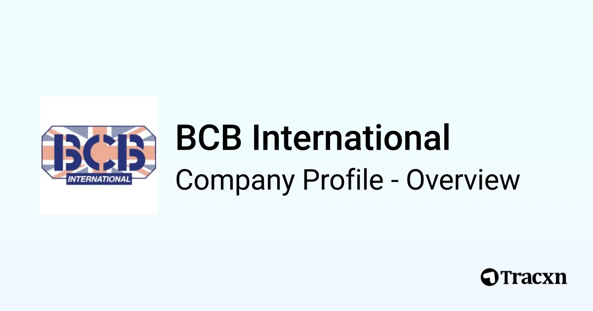 BCB International - 2025 Company Profile, Team, Funding, Competitors ...