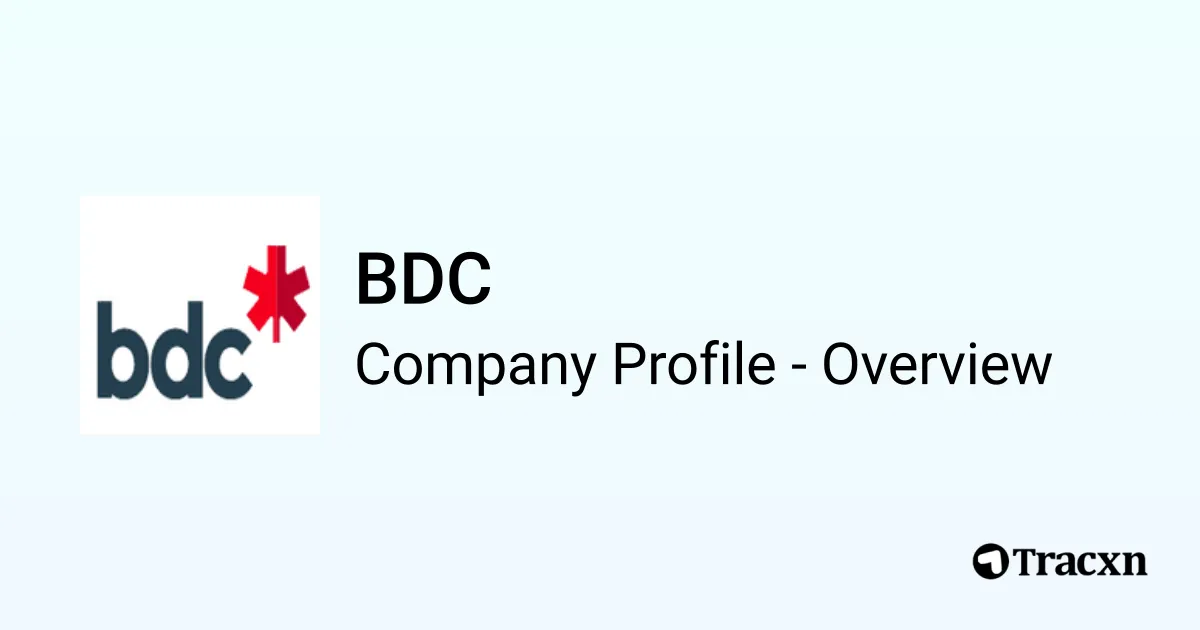 BDC - 2026 Company Profile, Team, Funding & Competitors - Tracxn