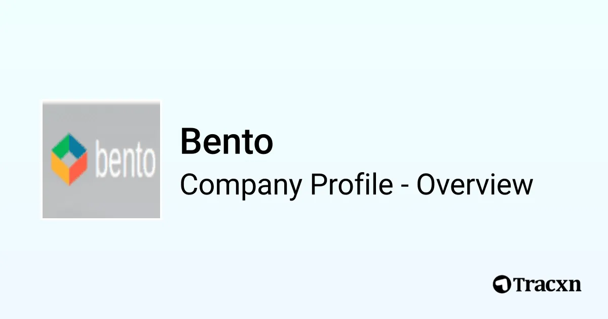 Bento - 2025 Company Profile, Team & Competitors - Tracxn
