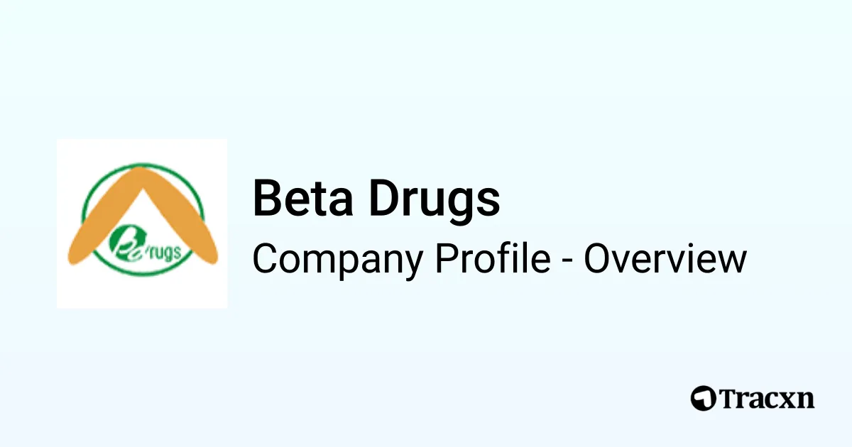 Beta Drugs - 2025 Company Profile, Team, Funding, Competitors ...