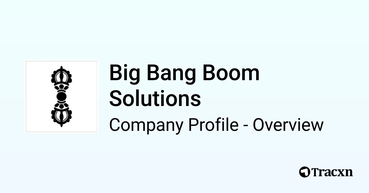 Big Bang Boom Solutions - 2025 Company Profile, Team, Funding ...