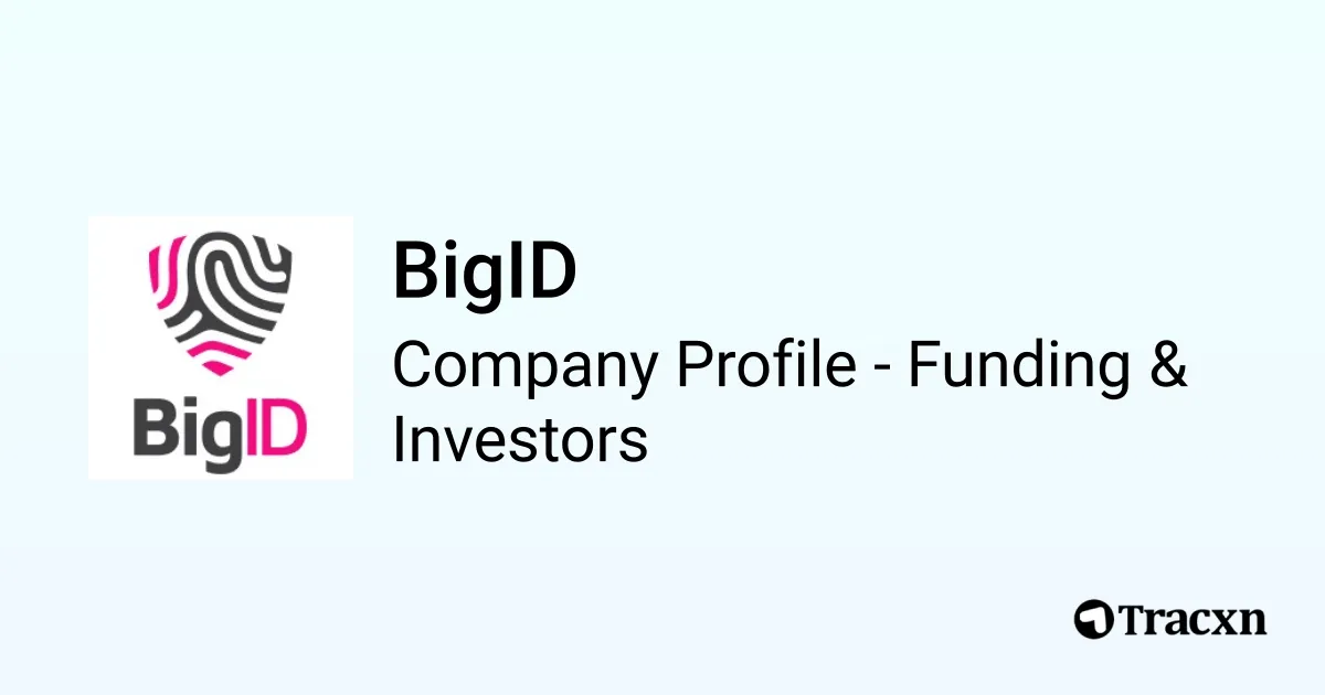 BigID - 2025 Funding Rounds & List of Investors - Tracxn