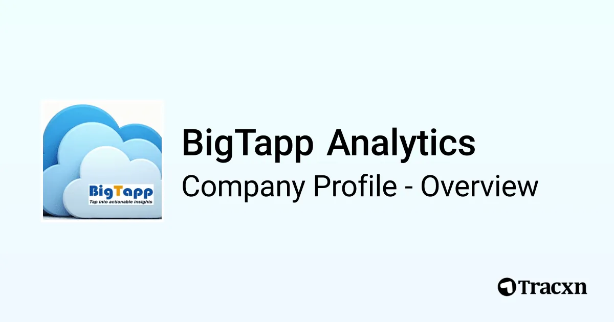BigTapp Analytics - 2026 Company Profile, Team, Funding & Competitors ...
