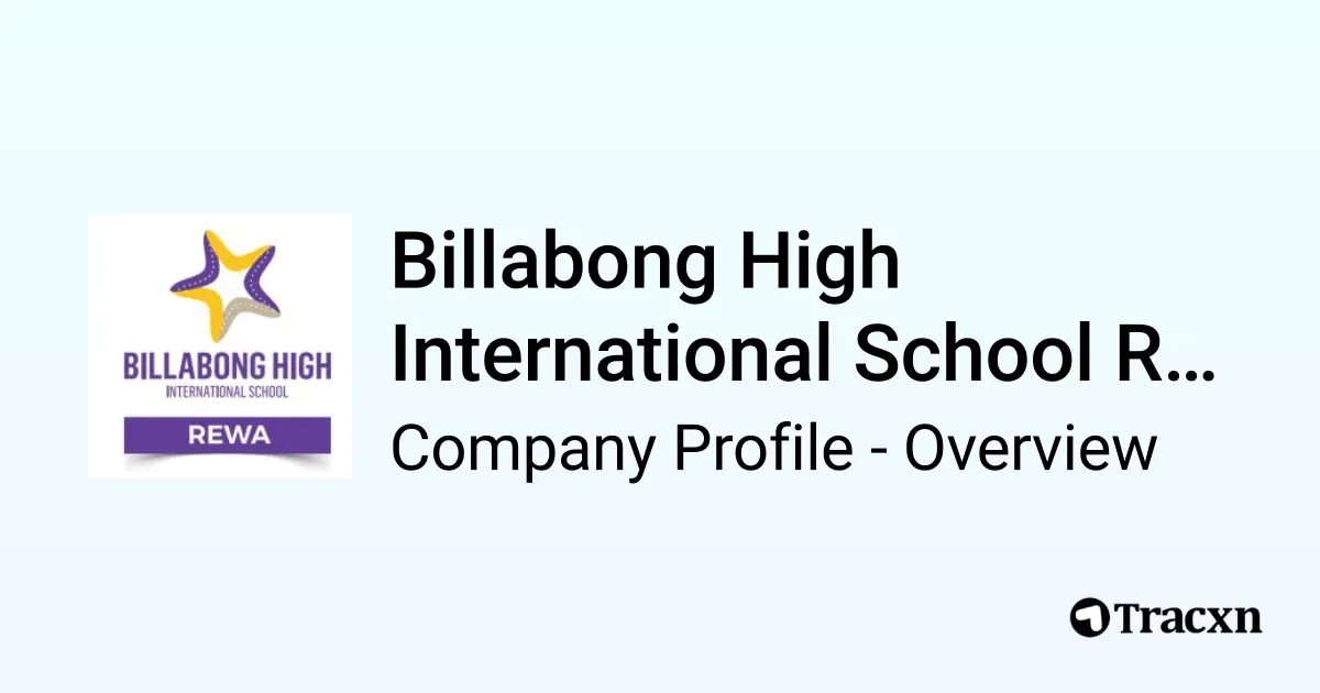 Billabong High International School Rewa - 2025 Company Profile ...