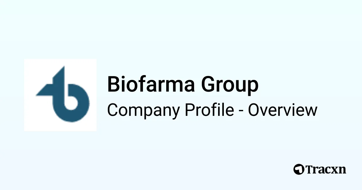 Biofarma Group - 2025 Company Profile, Team & Competitors - Tracxn