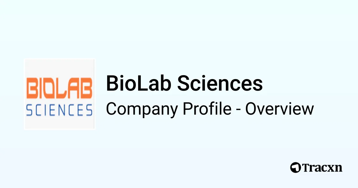 BioLab Sciences - 2025 Company Profile & Competitors - Tracxn