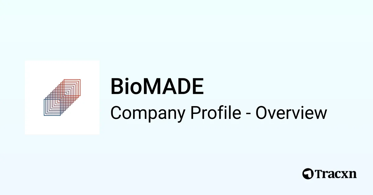 BioMADE - 2025 Company Profile & Competitors - Tracxn