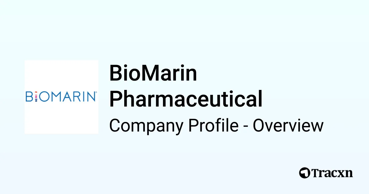 BioMarin Pharmaceutical - 2026 Company Profile, Funding, Competitors ...