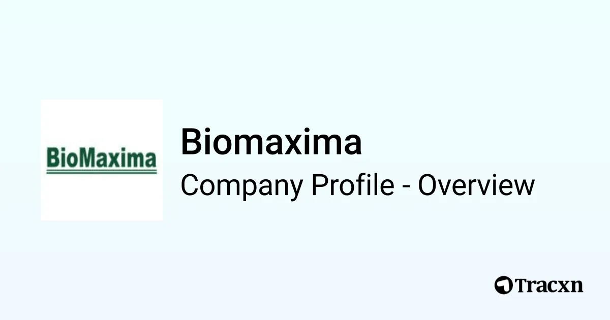 Biomaxima - 2025 Company Profile, Team, Funding, Competitors ...