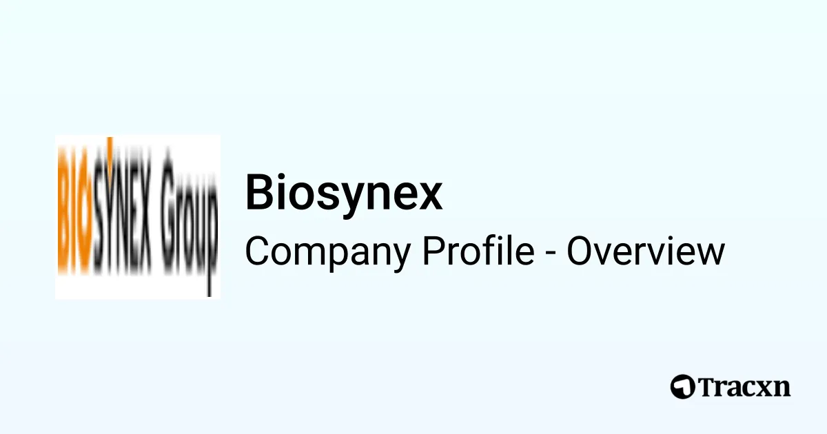 Biosynex - 2025 Company Profile, Team & Funding - Tracxn