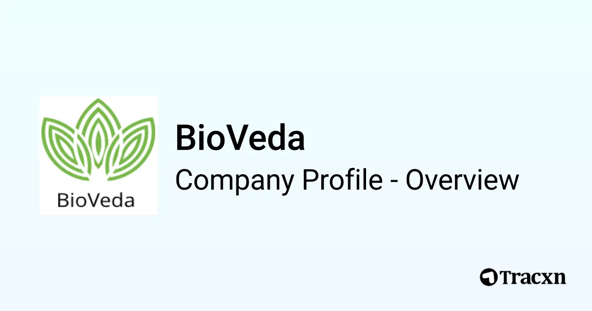 BioVeda - 2025 Company Profile, Team, Funding, Competitors & Financials ...