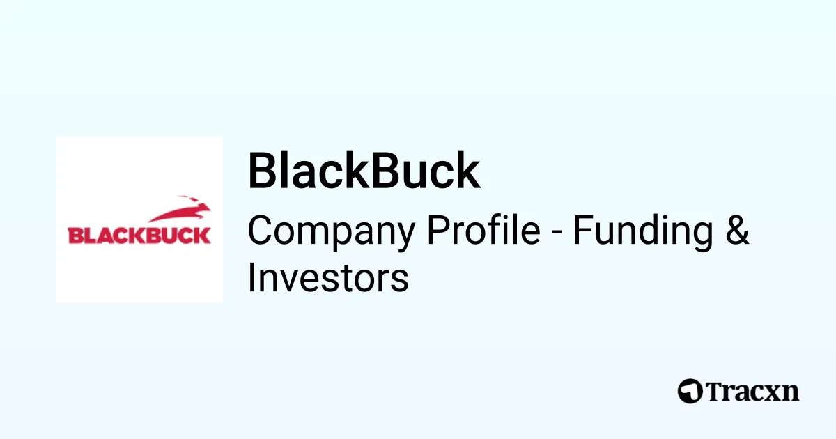 BlackBuck - 2026 Funding Rounds & List of Investors - Tracxn